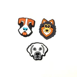 Jibbitz | Accessories | 3 Dog Jibbitz Charms | Poshmark